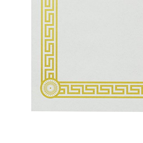Royal Greek Key Design Disposable Placemats, Package of 1000 White ...