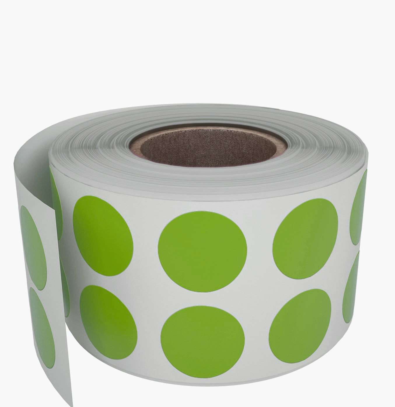 Royal Green 1/2 inch Sticker Dots Olive Green Round Label Roll 13mm ...
