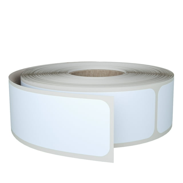 Royal Green 1x3 inch (7.5cm x 2.5cm) Labels Sheets Rectangle White ...