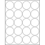 Royal Green 2 Inch Laser And Inkjet Printer Labels With Template ...