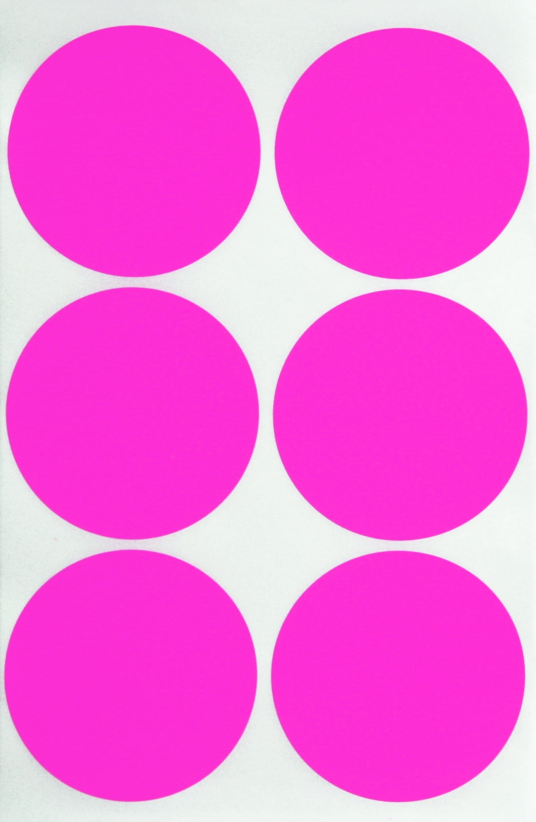 Royal Green 2" inch Circle Stickers Dots Labels for All Purpose in Neon ...