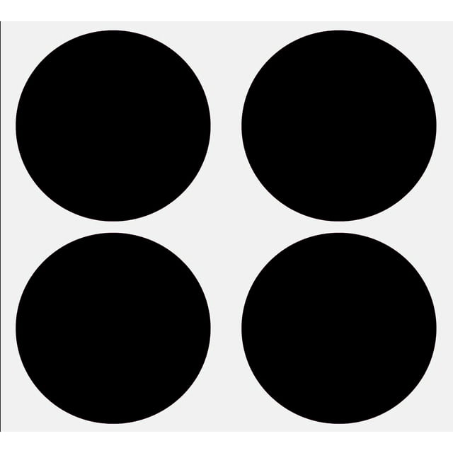 Royal Green 3 inch Color Code Labels 75MM (7.5CM) Black Dots Stickers ...
