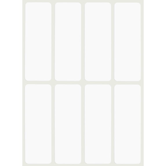 Royal Green 3x1 inch Labels for File Folders, 40 Pack - Walmart.com