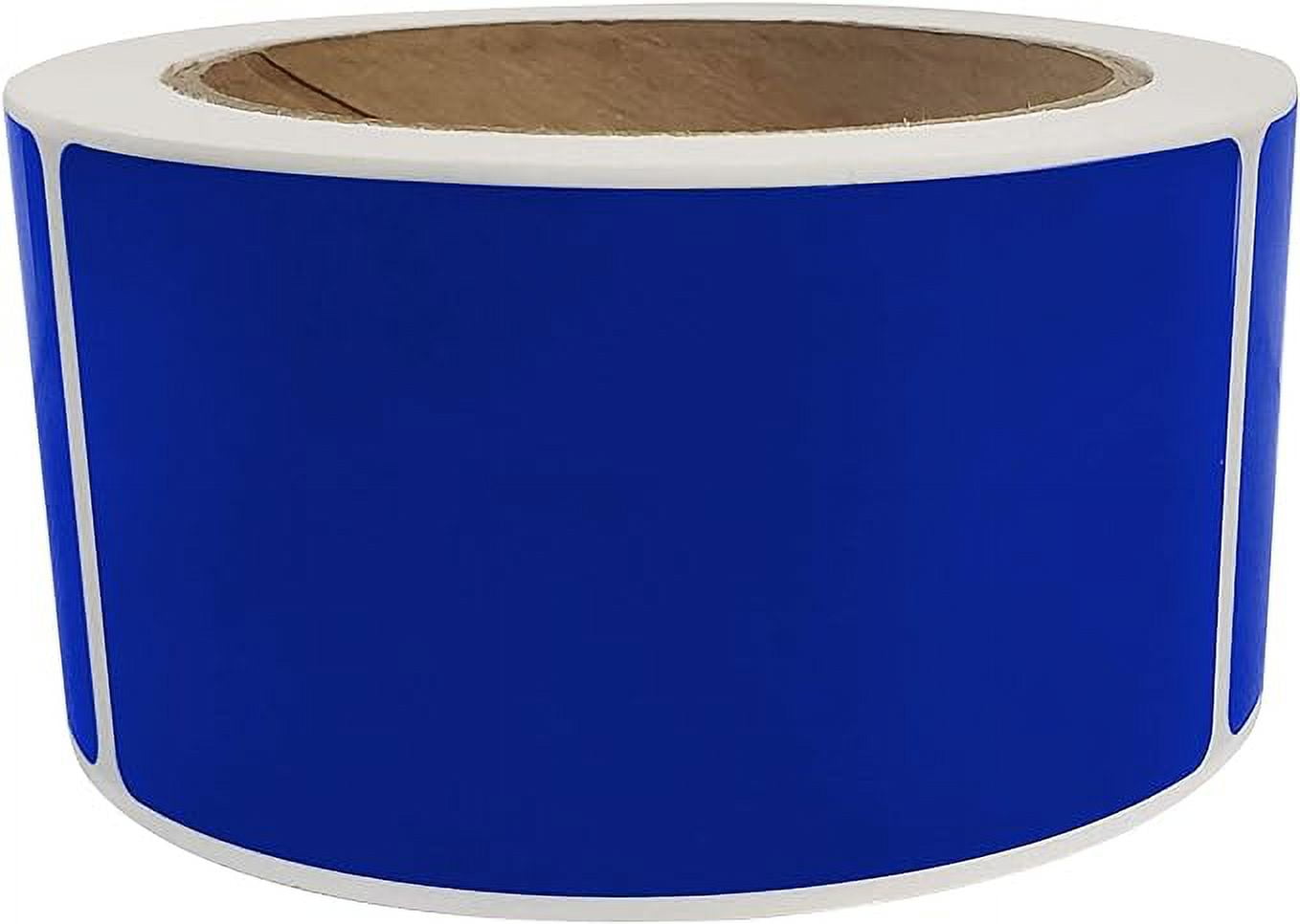 Royal Green 4x2 Labels Blue Stickers Roll (100mm x 51mm) Rectangular ...