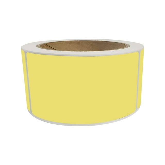 Royal Green Blank Label Stickers 4x2 inch Rectangular Sticker Roll in ...