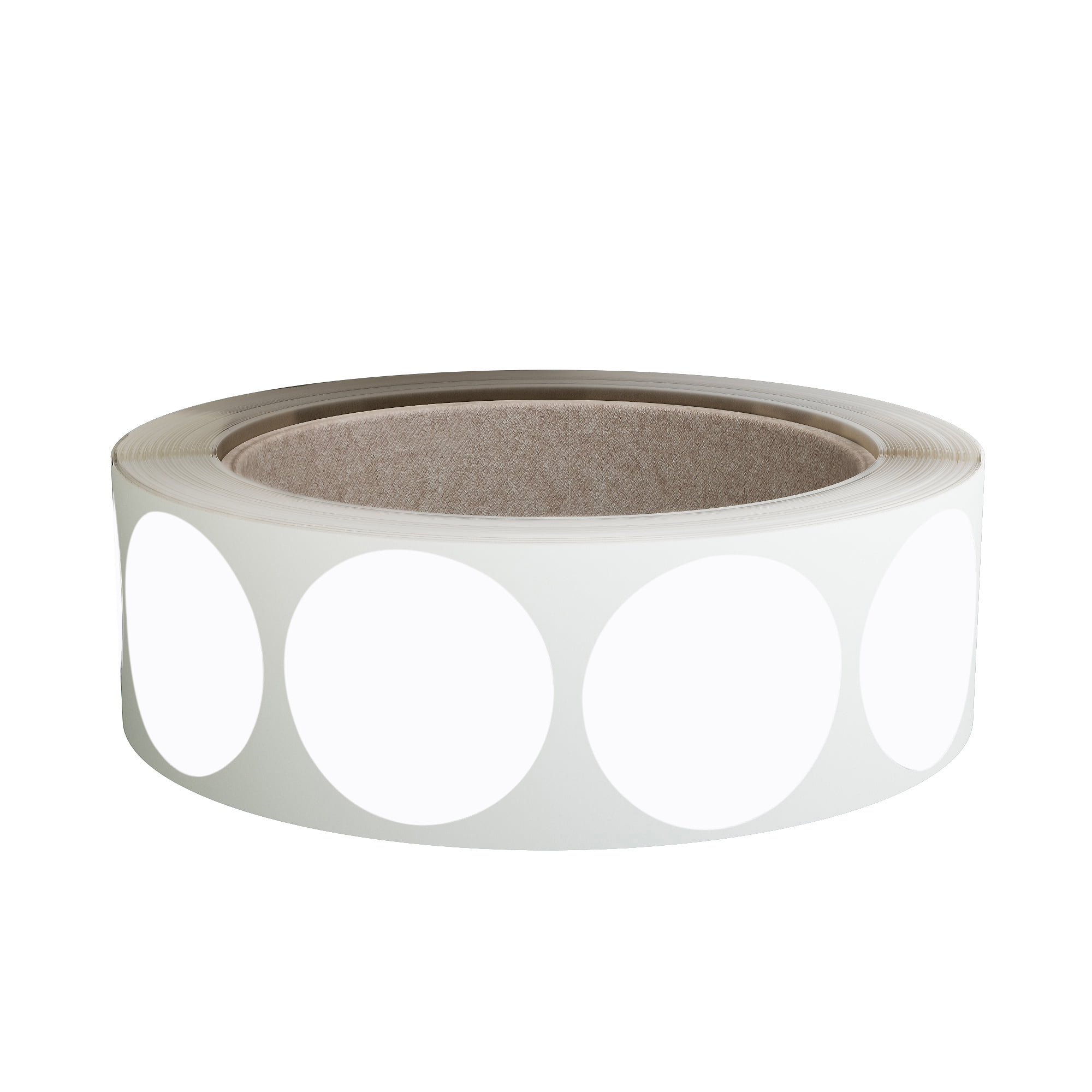 Royal Green Blank Labels on a Roll 25mm White Round Sticker 1 Inch ...