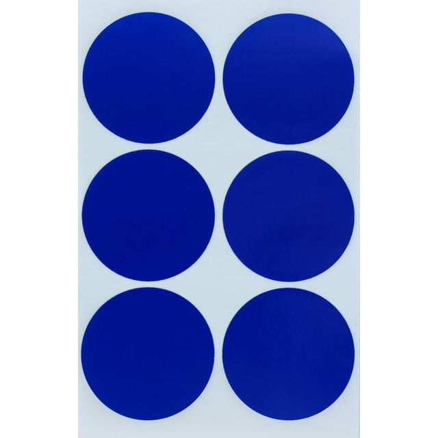 Royal Green Blue Circle Stickers Dots Labels for All Purpose 50mm - 2 ...