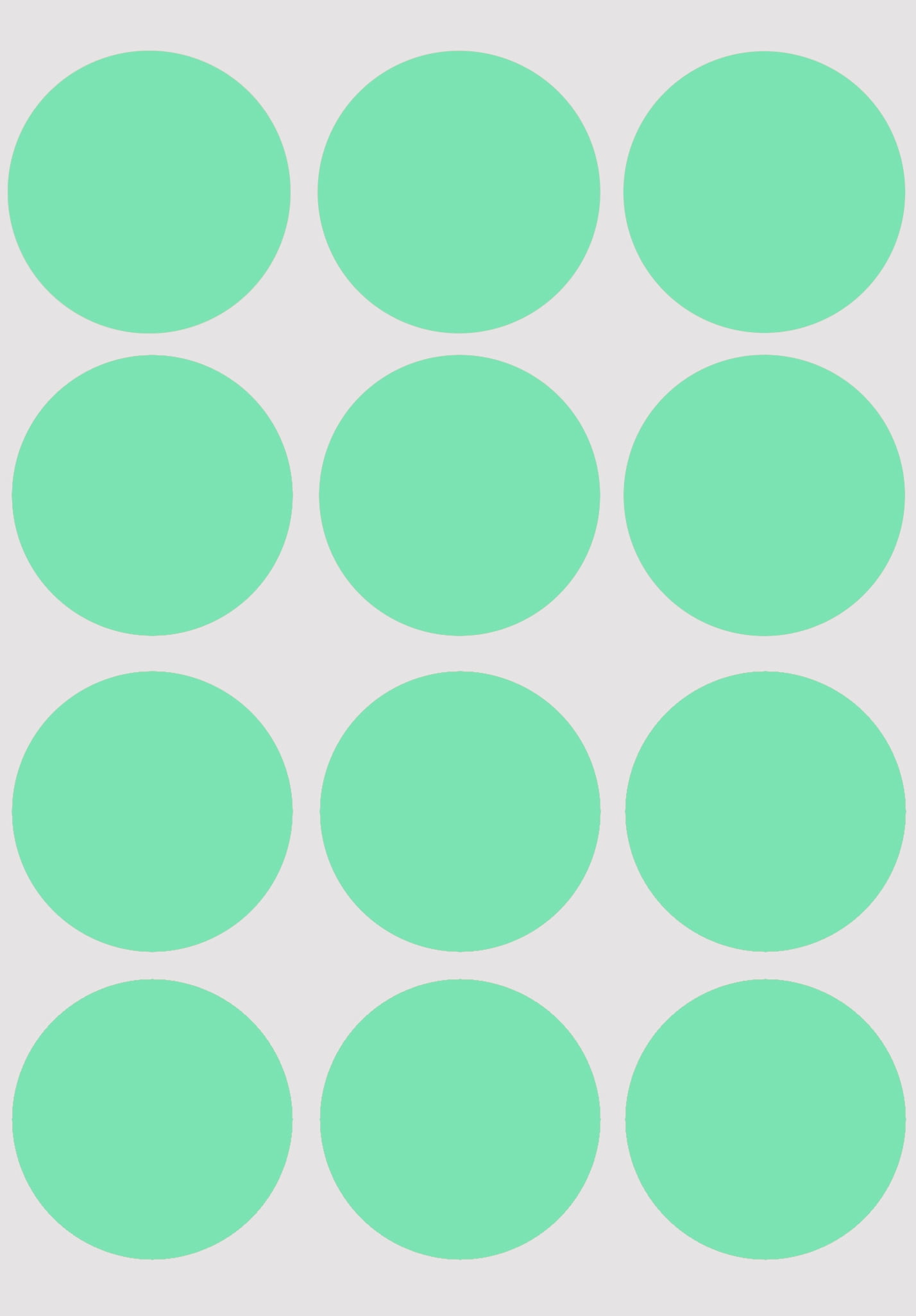 Royal Green Circle Sticker Dots 1.5 inch Color-Coding Stickers for ...