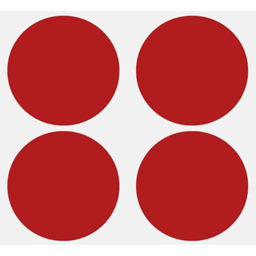 Royal Green Round 2" Sticker Color Coding Dot Labels Permanent Adhesive ...