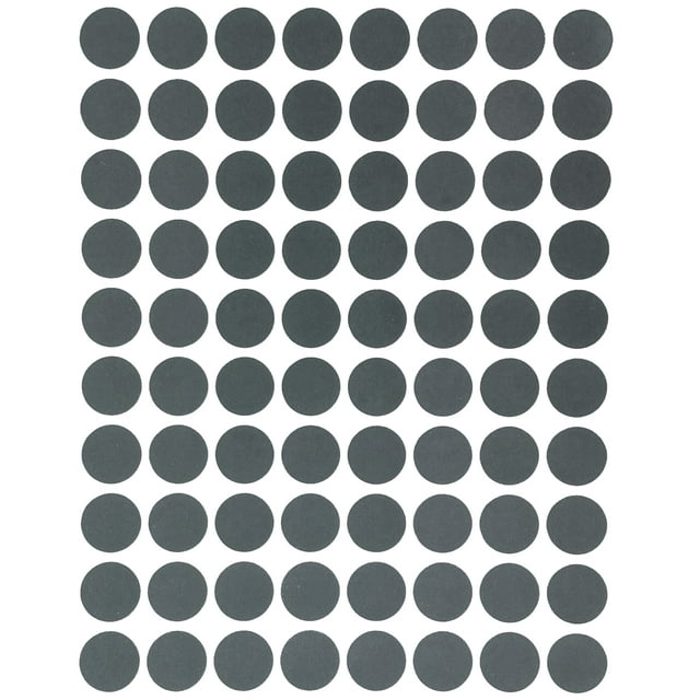 Royal Green Color Code Labels 1/2 inch (13mm) Gray Sticker Dots - 4000 ...