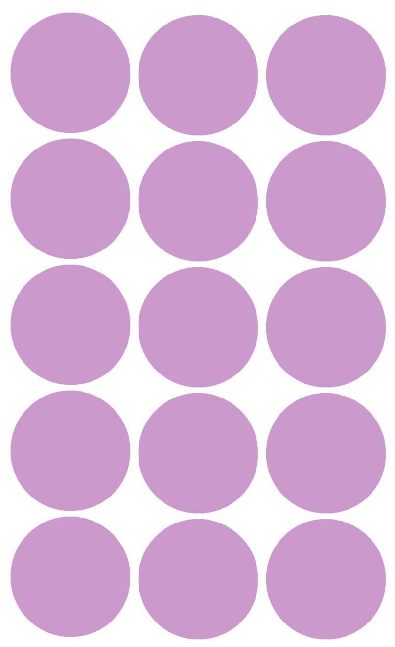 Royal Green Color-Coding Labels 1.25 inch Round Dot Stickers in Pastel ...