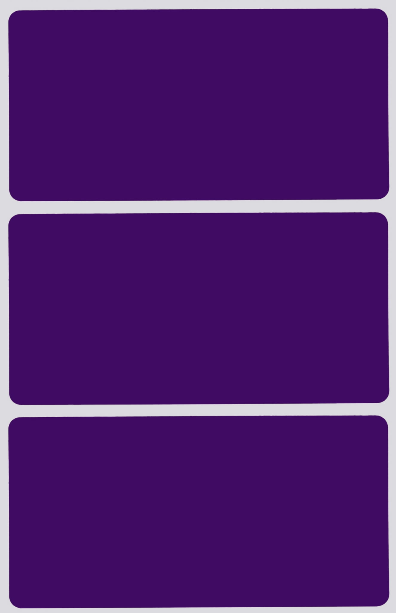 Royal Green Color-Coding Labels 4x2 inch Rectangular Label Stickers in ...