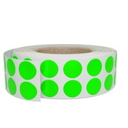 Royal Green 3 inch Color Code Labels 75MM (7.5CM) Black Dots Stickers ...