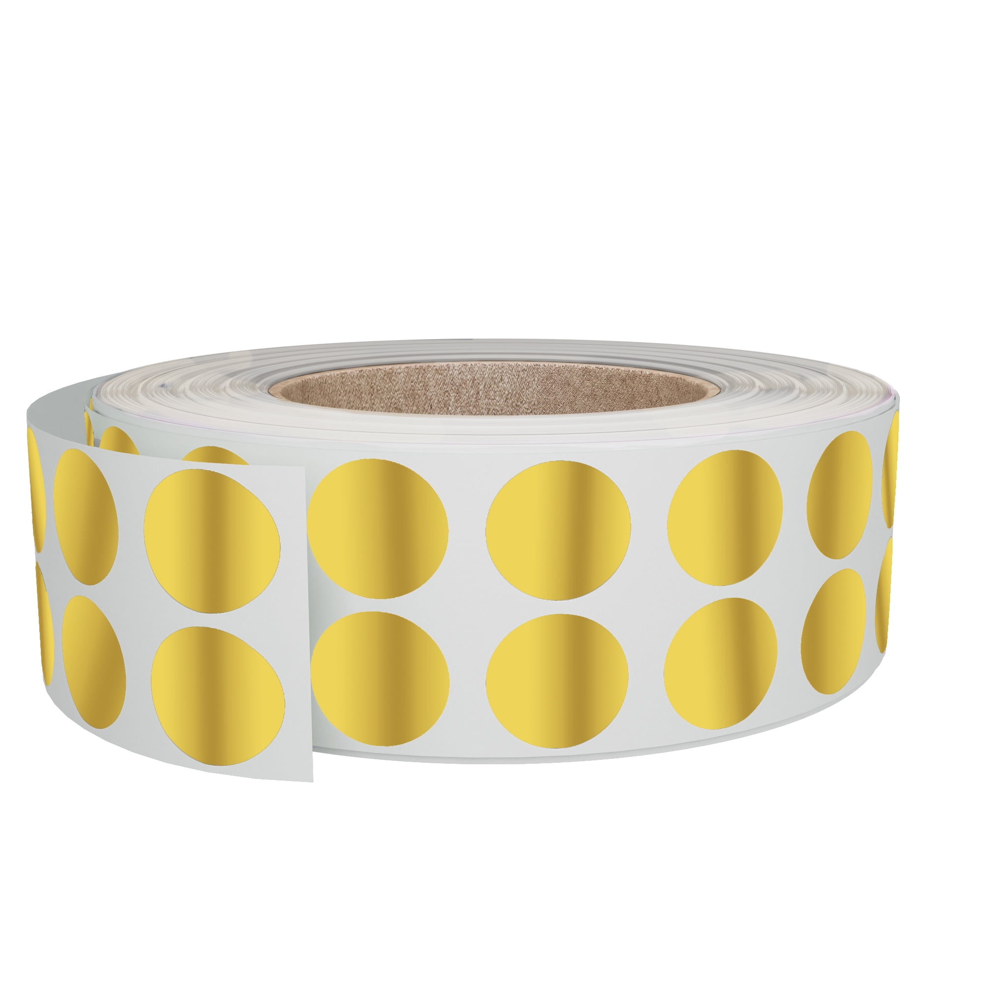 Royal Green Color-Coding Labels Roll 5/8 inch Metallic Sticker 17mm in ...