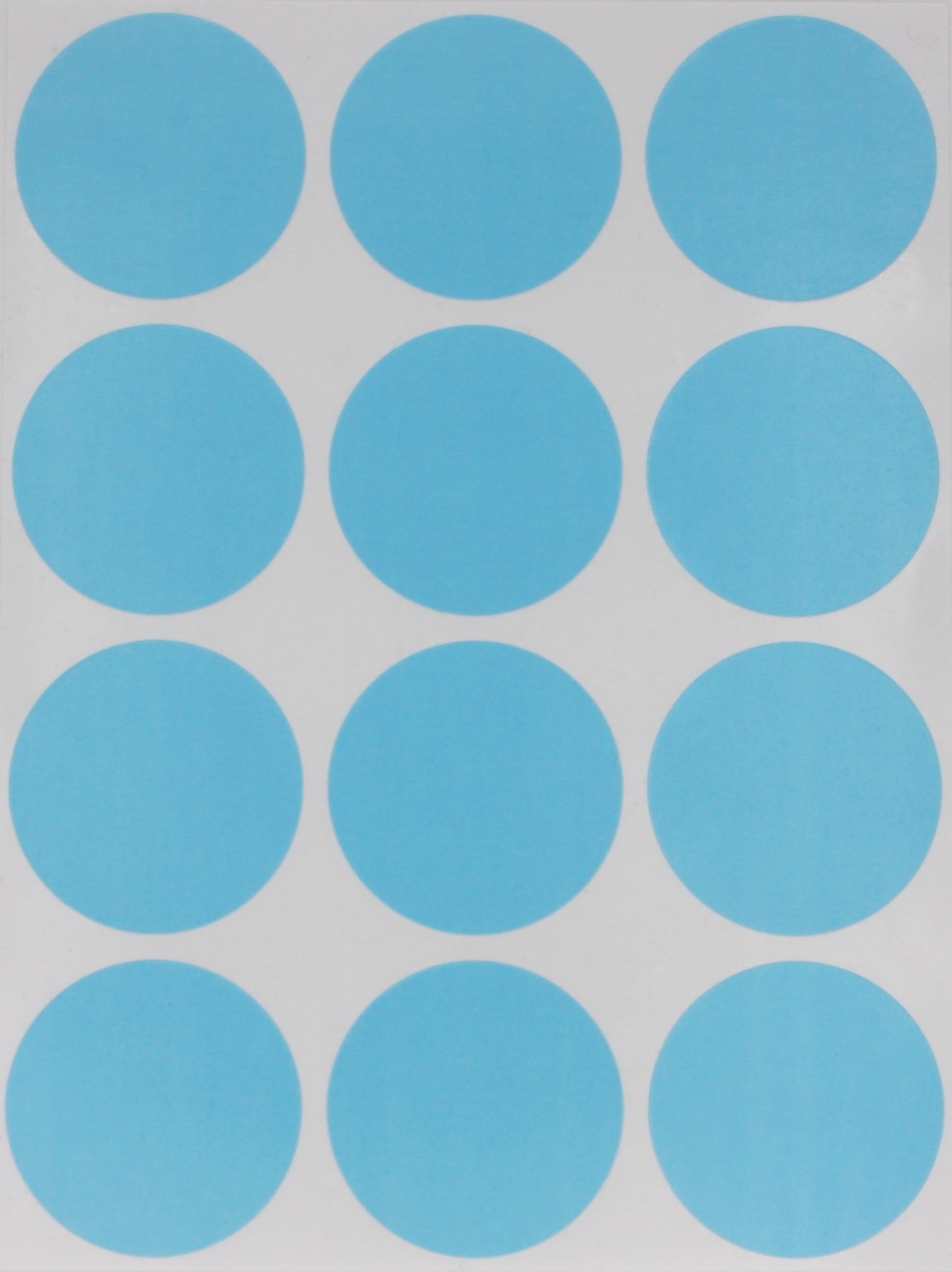 Royal Green Color Coding Labels Stickers for Arts and Crafts in Light ...