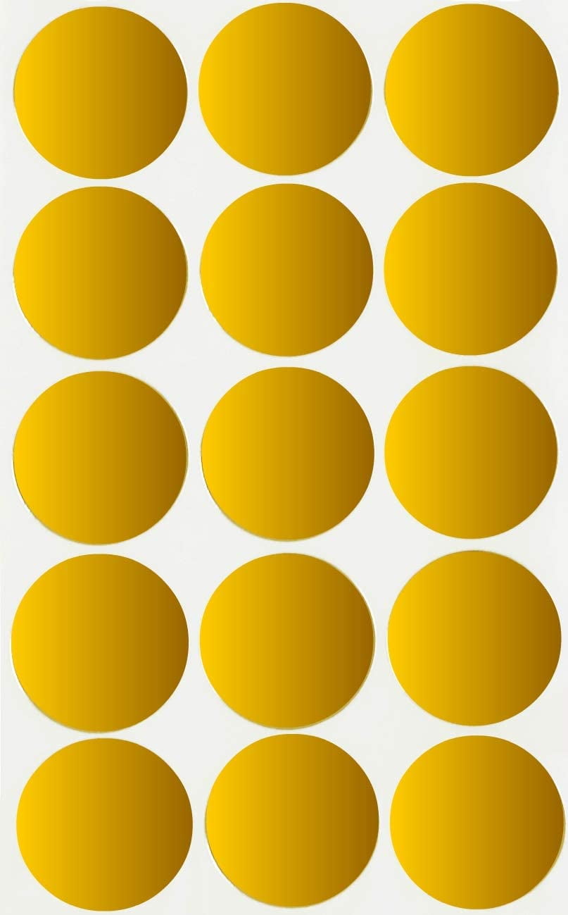 Royal Green Gold Dot Sticker Adhesive Labels 30mm (1.25 inch) - Sealing ...