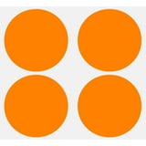 Royal Green Large Bright Dot Labels for All-Purpose Use in Neon Orange ...
