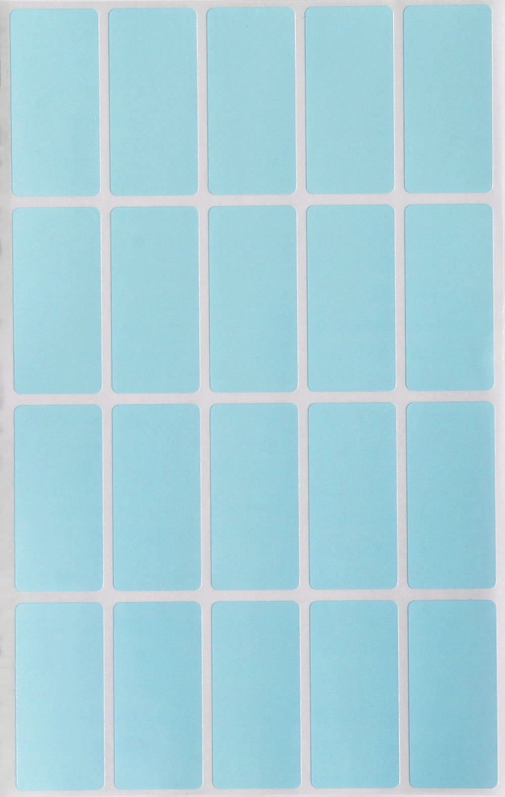 Royal Green Light Blue Colored File Stickers 1.57 inch x 0.75 inch ...