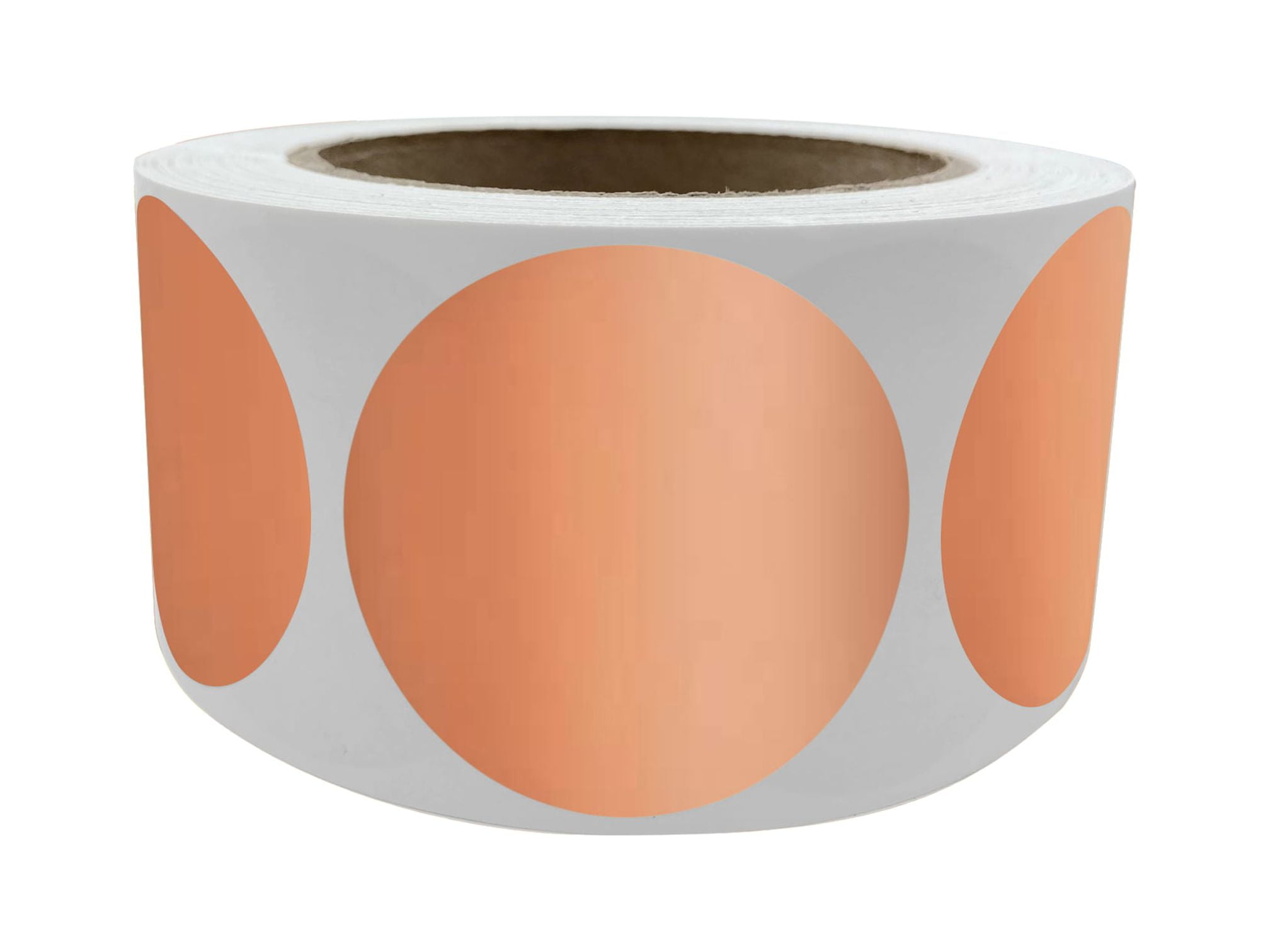 Royal Green Metallic Sticker Rolls 2 inch Rose Gold Gift Labels for ...