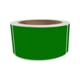 Royal Green Name Tags Colored Labels 4x2 (100mm x 51mm) Green Stickers ...