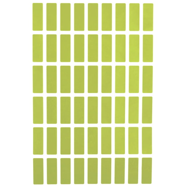 Royal Green Olive Green Rectangle Label Stickers (25mmx10mm) - Color ...