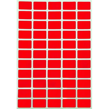 Royal Green Sticker Label Sheets 25mm x 10mm Neon Pink Price Tag ...