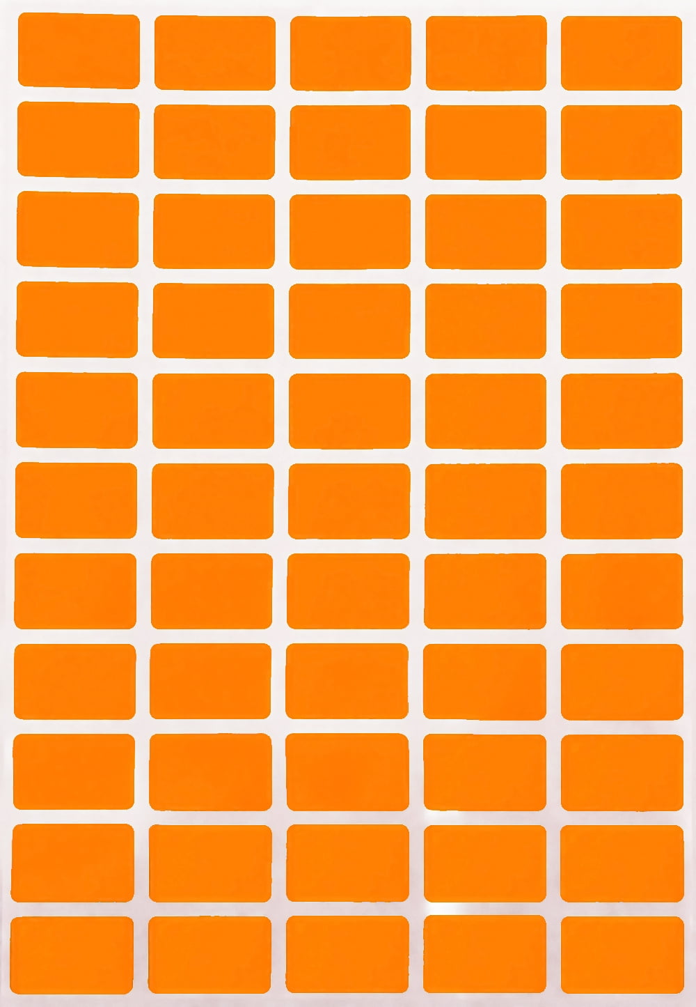 Royal Green Rectangle Color Coding Stickers 1 inch x 0.625 inch ...