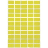 Royal Green Rectangle Removable Stickers 1 inch x 5/8 inch - Small ...