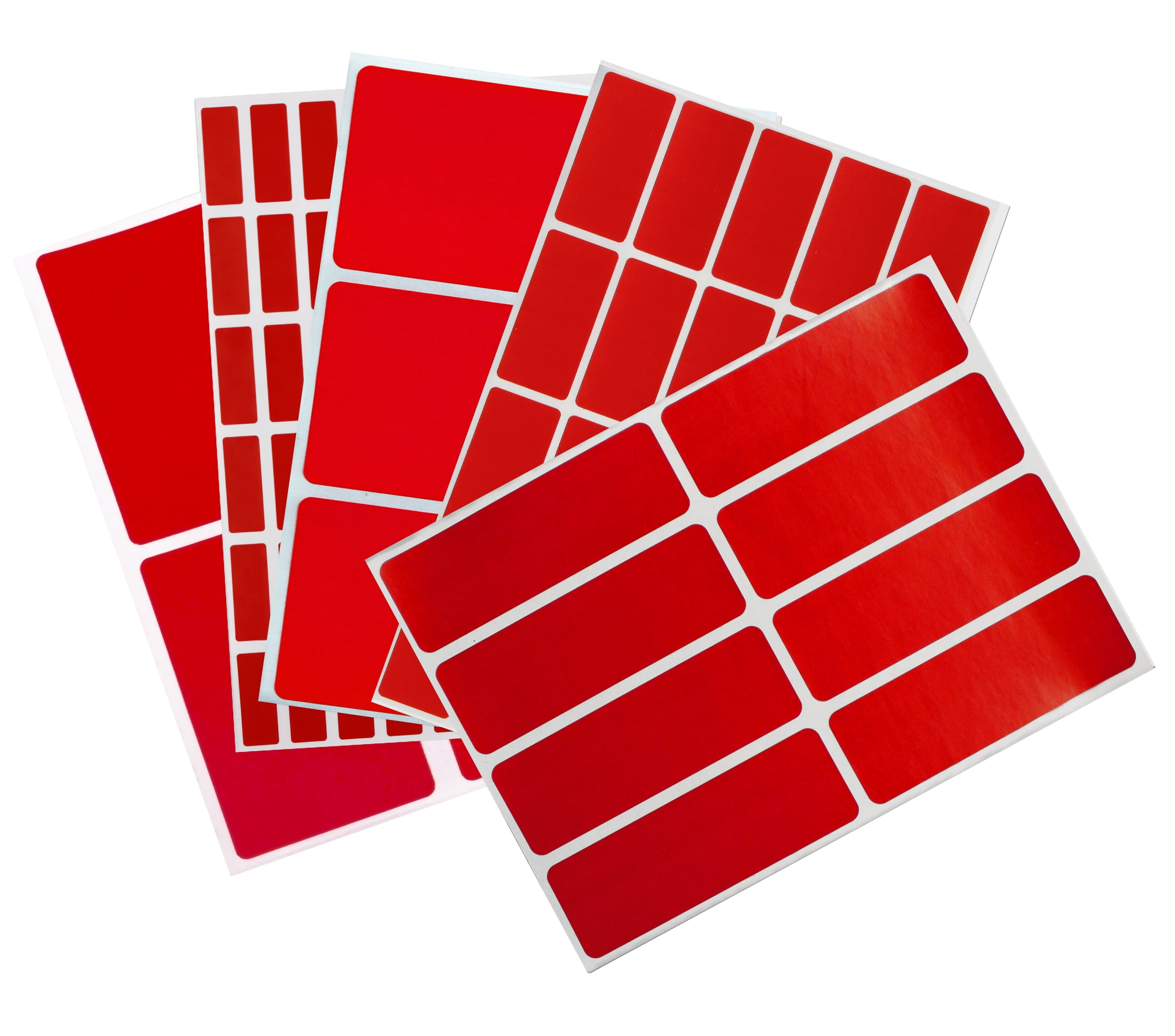 Royal Green Rectangular Color-Coding Labels Red Sticker Sheets in ... Royal Green Rectangular Color-Coding Labels Red Sticker Sheets in ...