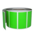 Royal Green Rectangular Color Coding Stickers Roll Labels 1.57" x 0.75 ...