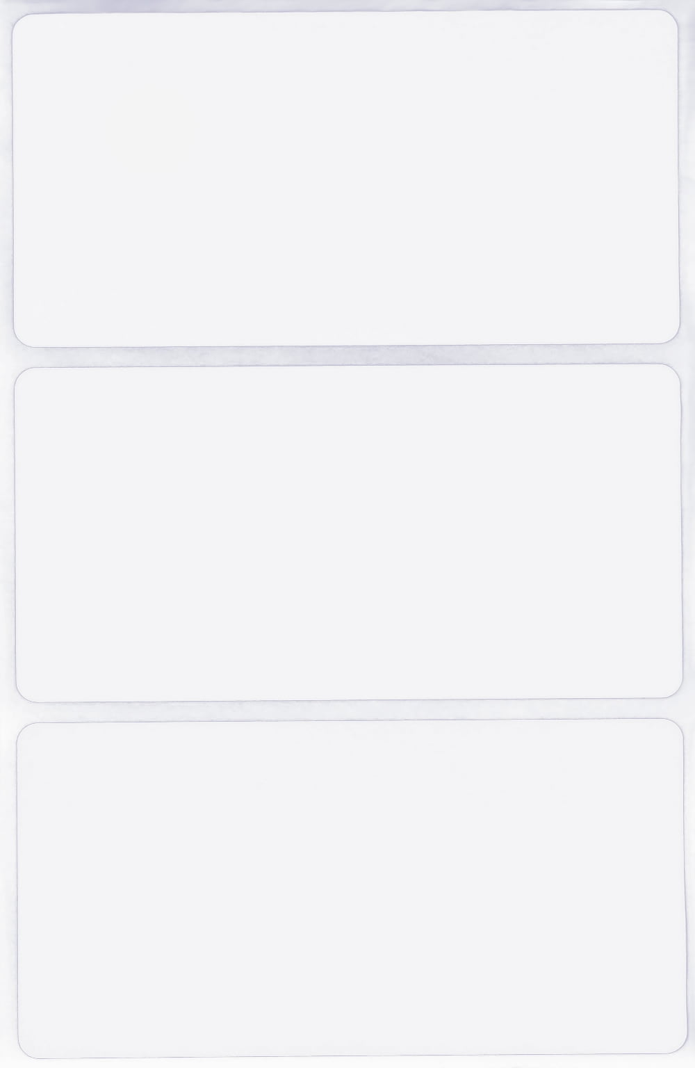 Royal Green Rectangular Name Tag Stickers Color-Coding Labels, 4" x 2 ...