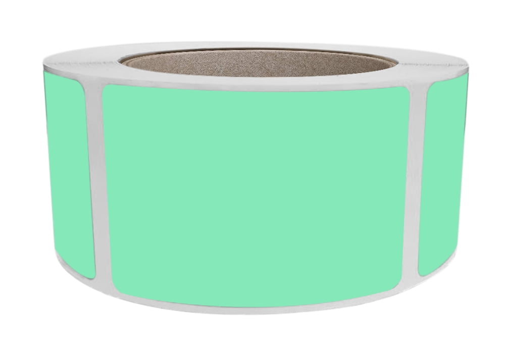 Royal Green Rectangular Self-Adhesive Labels 3x2 inch (75mm x 50mm ...