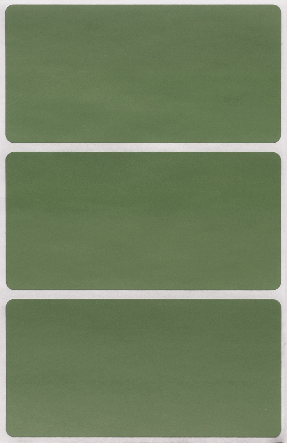 Royal Green Rectangular Stickers to Write On Name Tags for Events ...