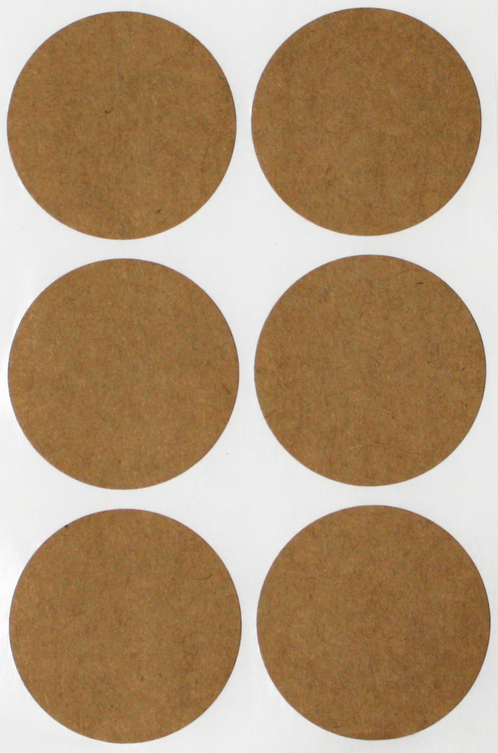 Royal Green Round 2" inch Kraft Sticker 50mm dot Labels - Colored ...