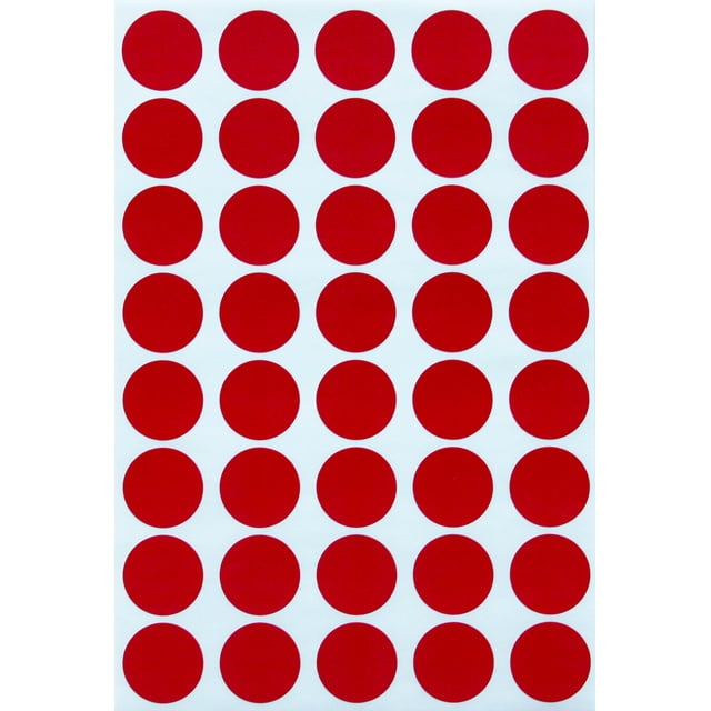 Royal Green Round Blank Sticker Color Coding Labels , Pricing Dot ...