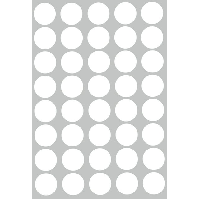 Royal Green Round Blank Sticker Color Coding Labels, Pricing Dot ...