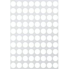 White Circle Stickers
