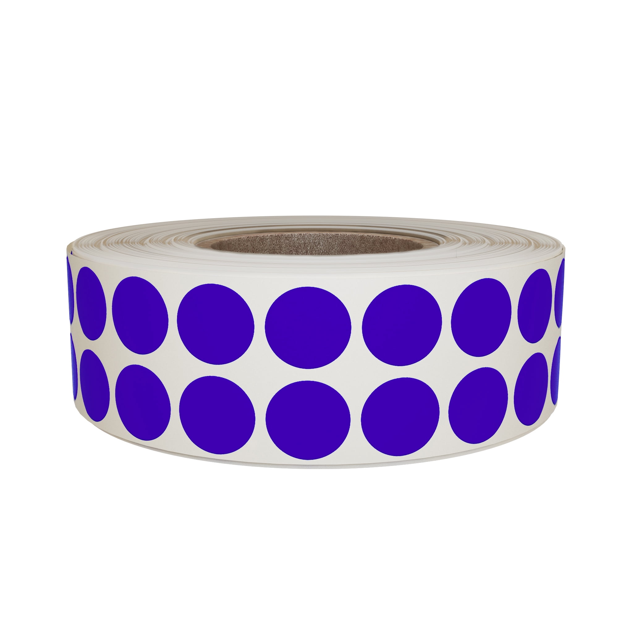 Royal Green Round Price Sticker Roll 5/8 inch Dot Labels 17mm in Royal ...