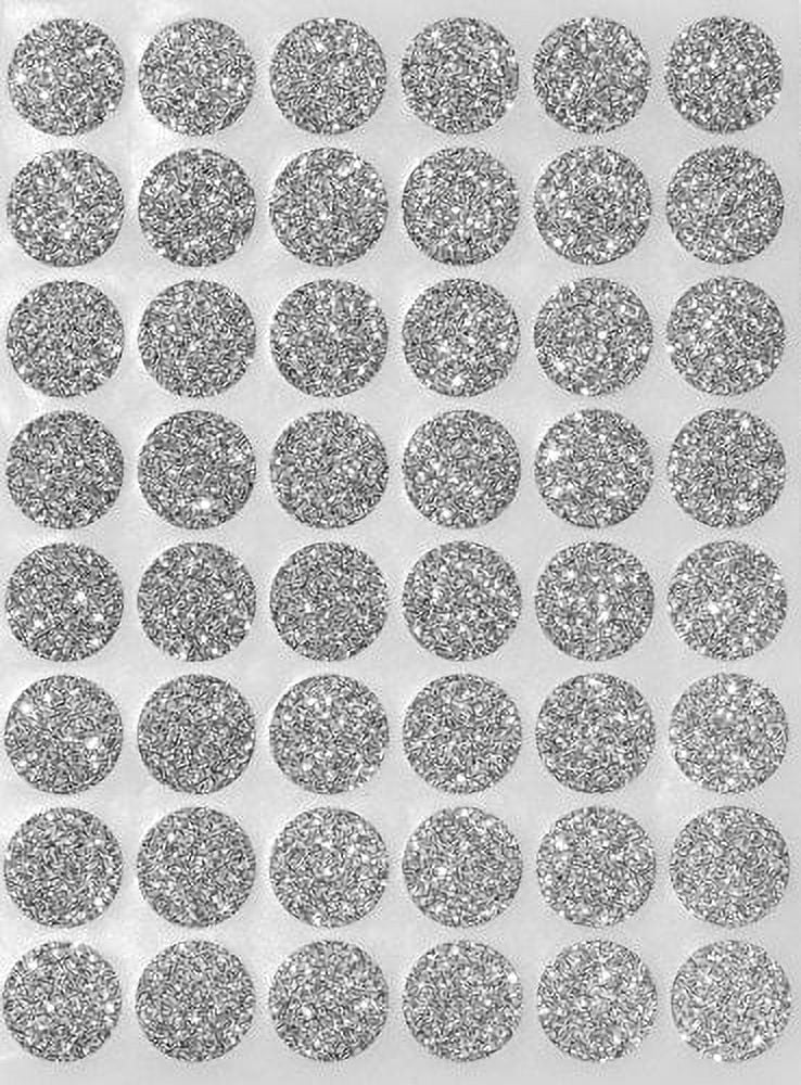 Royal Green Round Stickers Gold Sparkly Perfect for Boxes and Favor ...