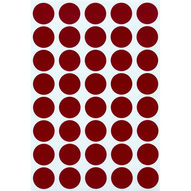 Royal Green Round Sticky Labels to Write on Inventory and Labeling ...