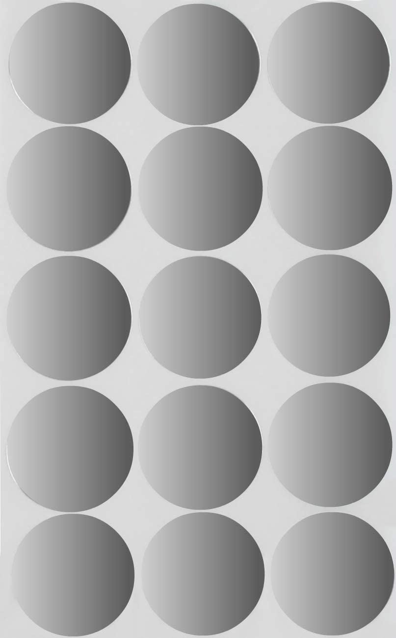 Royal Green Silver Metallic Stickers Labels Great for Envelopes ...