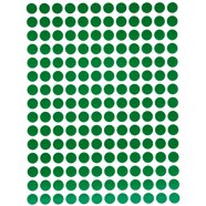 Royal Green Color Coding Round dot Stickers 1/2 inch Labels in 18 ...