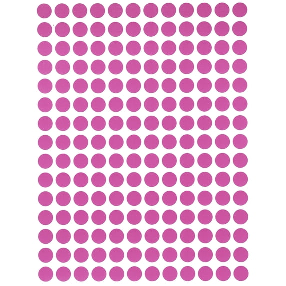 Royal Green Small Dot Stickers ¼” inch 8mm ( 5/16) Color Coding Labels ...