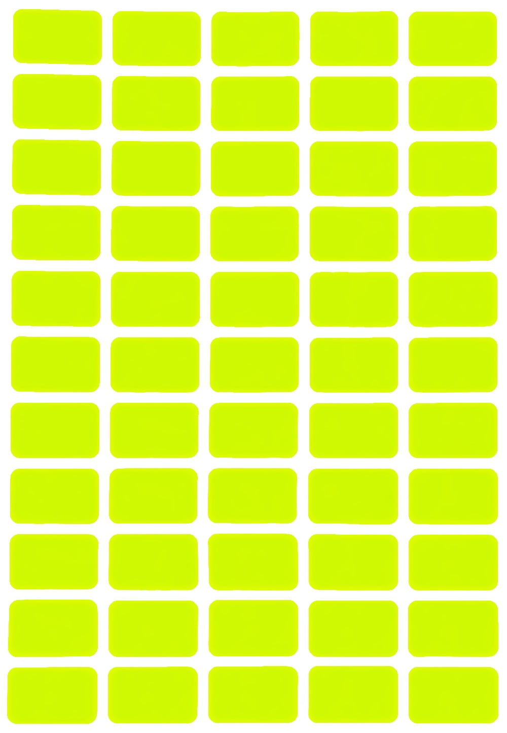 Royal Green Small Price Stickers 1 inch x 5/8 inch Rectangular ...