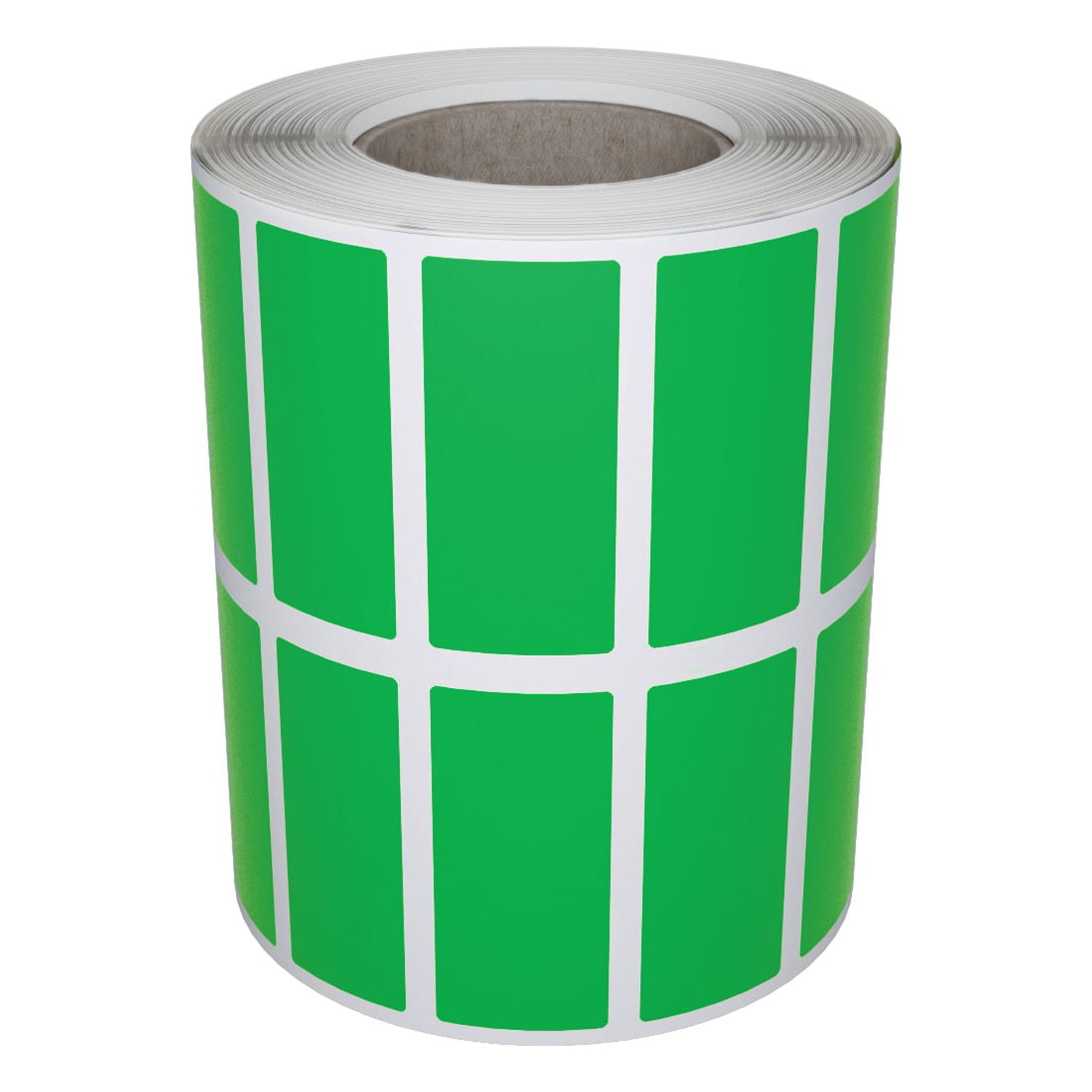 Royal Green Small Pricing Sticker 1 inch x 3/8 inch Rolls for Chains ...