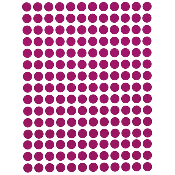 Royal Green Small Stickers Color Code Label Dots for Labeling, 1/4 inch ...