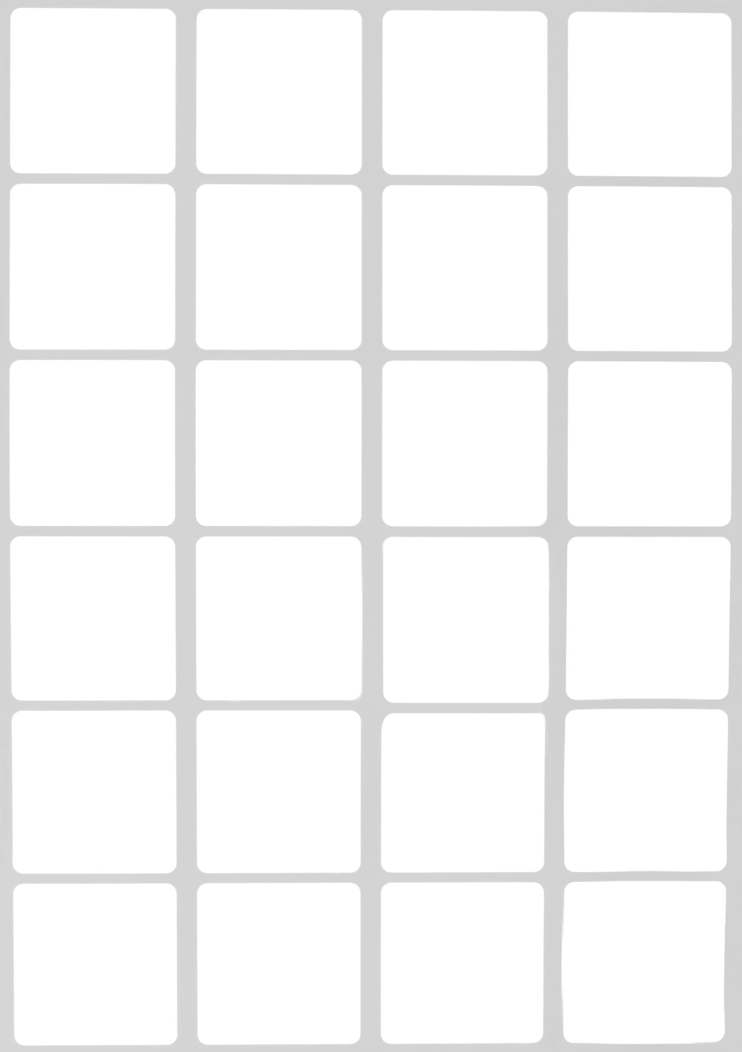 Royal Green Square Stickers Envelope Seals Adhesive Labels in White ...