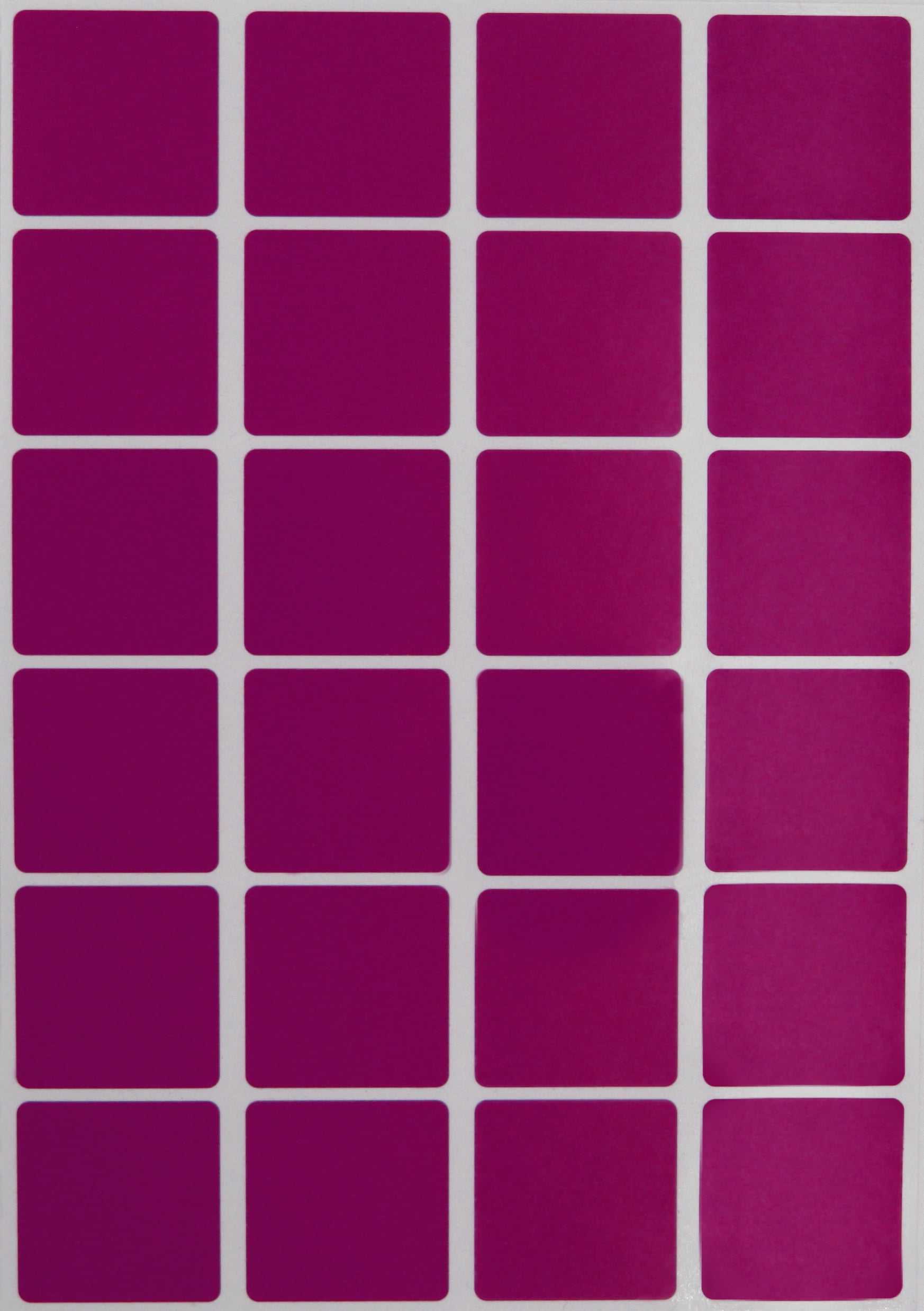 Royal Green Square Stickers Labels for All Purpose 1 inch - Self ...