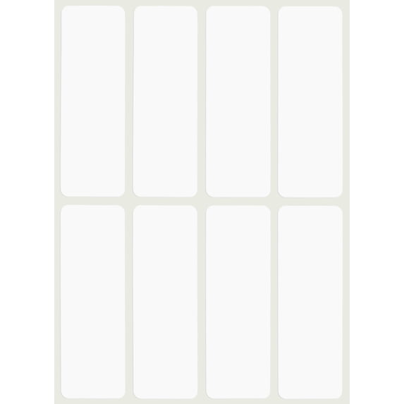 Royal Green White Labels Stickers for File Folders 1 x 3 inch, Writable ...