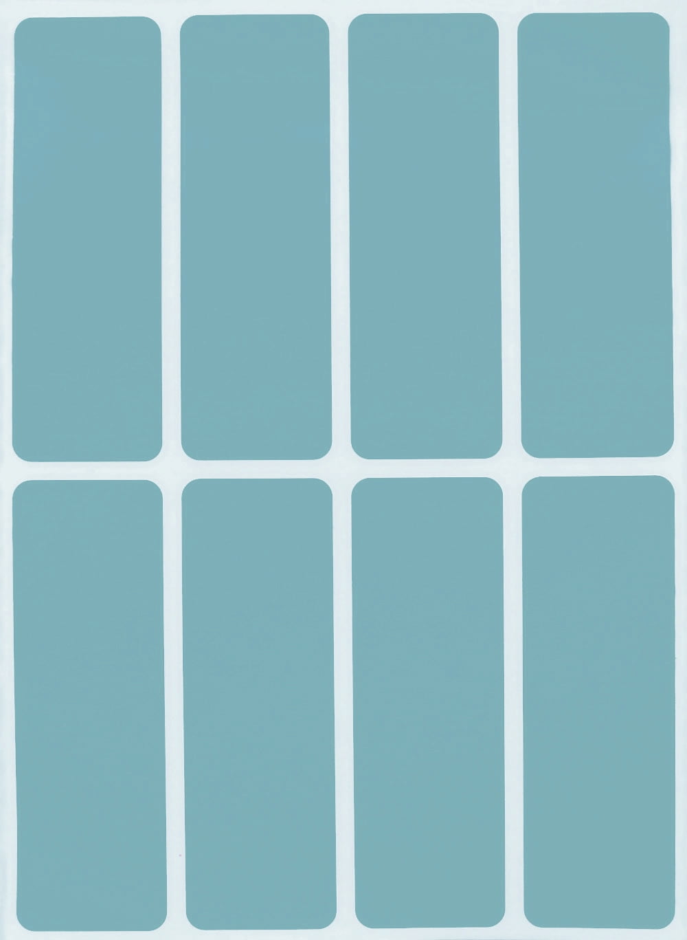 Royal Green Write Labels Color Coding Stickers in Light Blue 3x1 inch ...